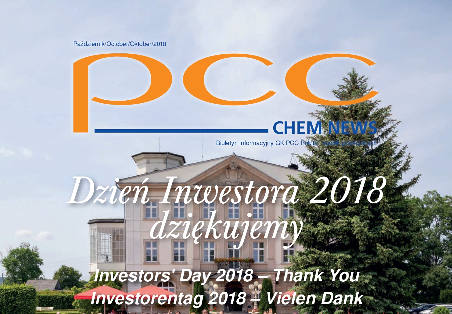 October issue of “PCC ChemNews” – the PCC magazine - PCC MCAA