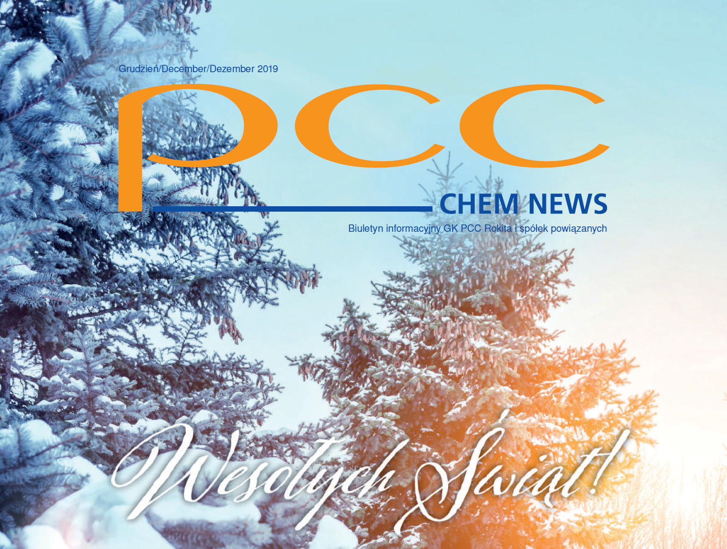 December issue of “PCC ChemNews” – the PCC magazine - PCC MCAA